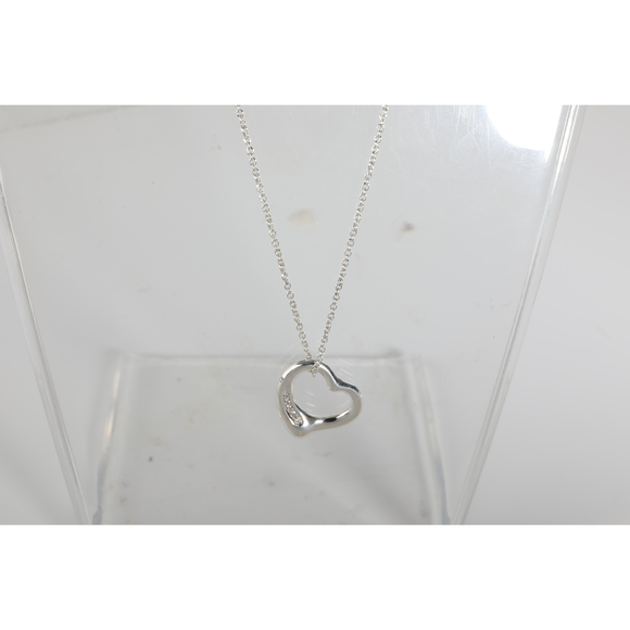 Tiffany & Co. | Jewelry | Tiffany Co Elsa Peretti Open Heart Diamond ...